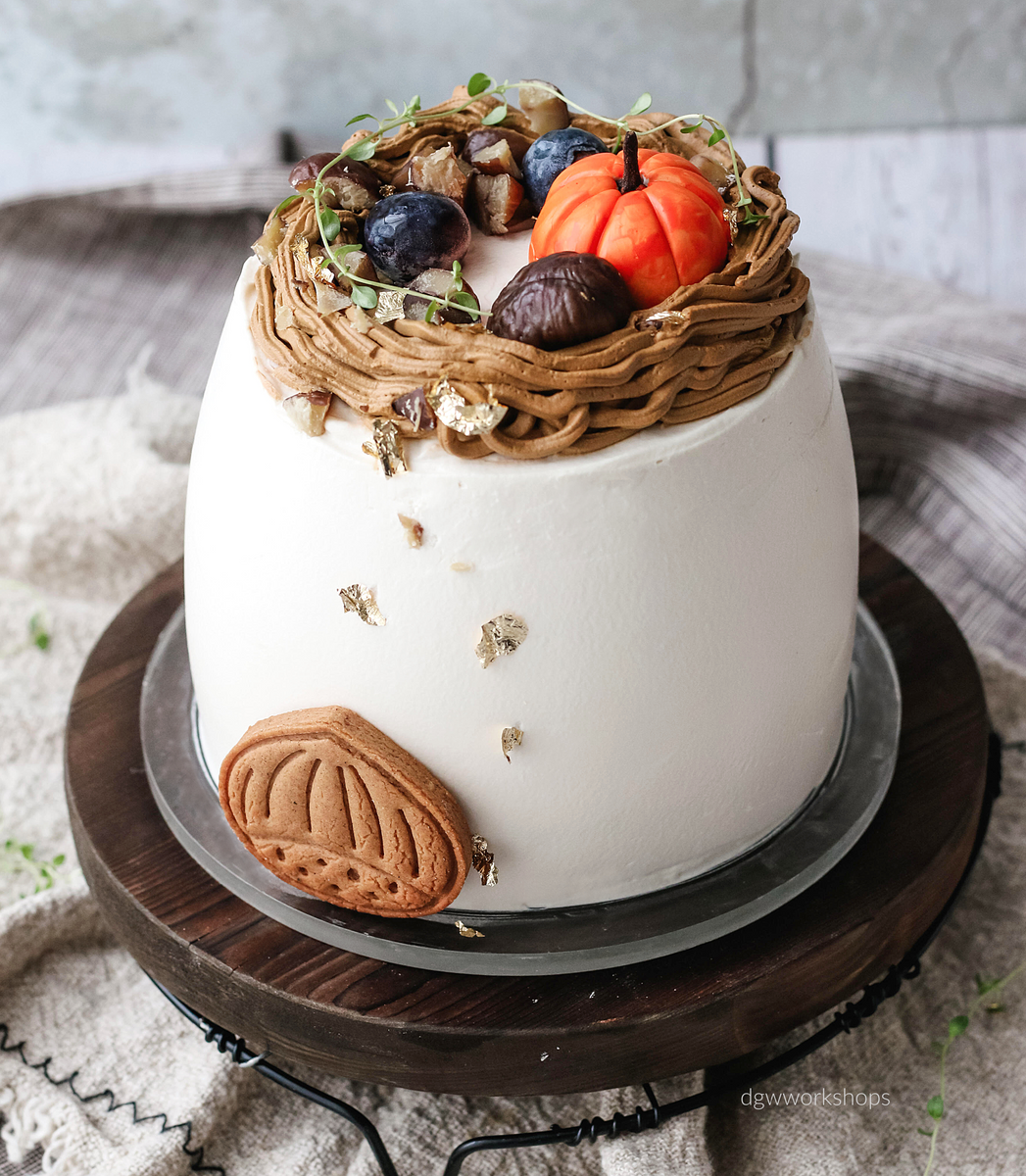Hands-on Pandan Chestnut Cream Cake with Chestnut Jelly Workshop – The ...